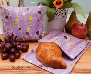 Spots and Lines Food Pocket - School Mum