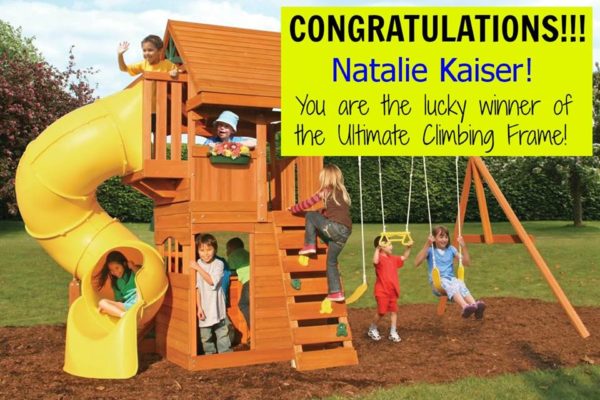WIN AN AWESOME KIDS CLIMBING FRAME WITH SLIDE & ACCESSORIES - School Mum