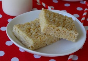 Rice Bubble Squares - Recipe - School Mum