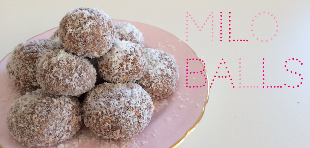 4 Step Milo Balls - School Mum