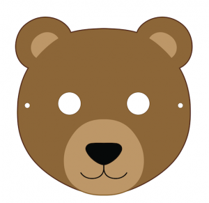 Book Week bear mask - School Mum