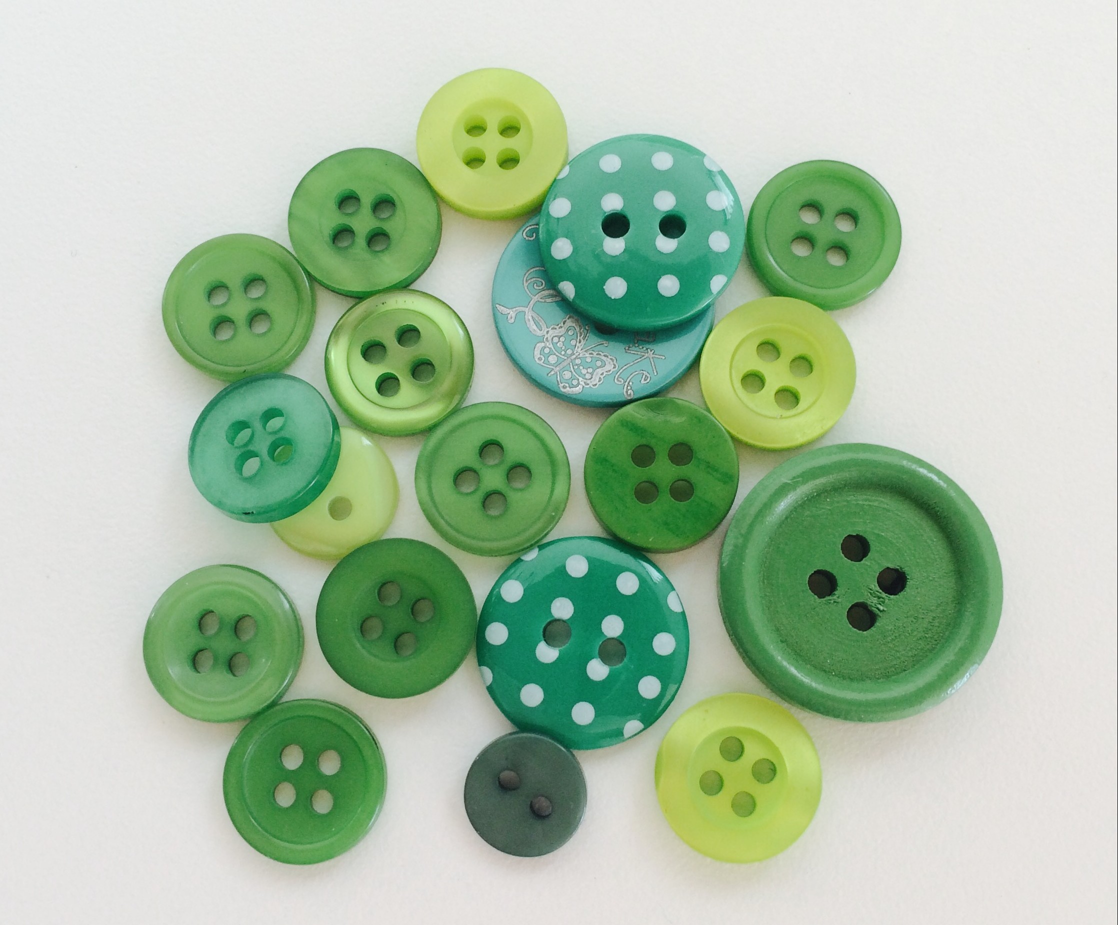 buttons green - School Mum