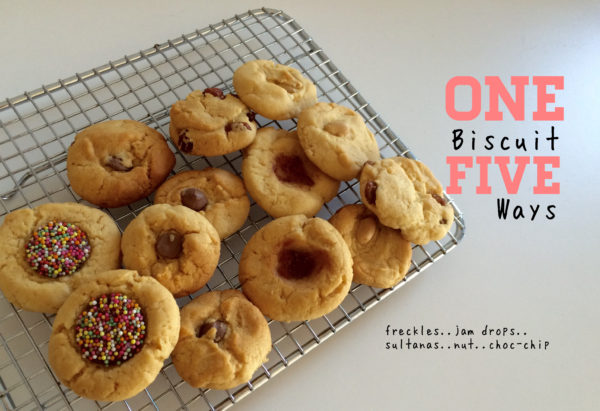 One Biscuit : Five Ways - School Mum
