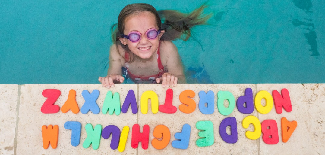 Learn the Alphabet in the Pool - School Mum