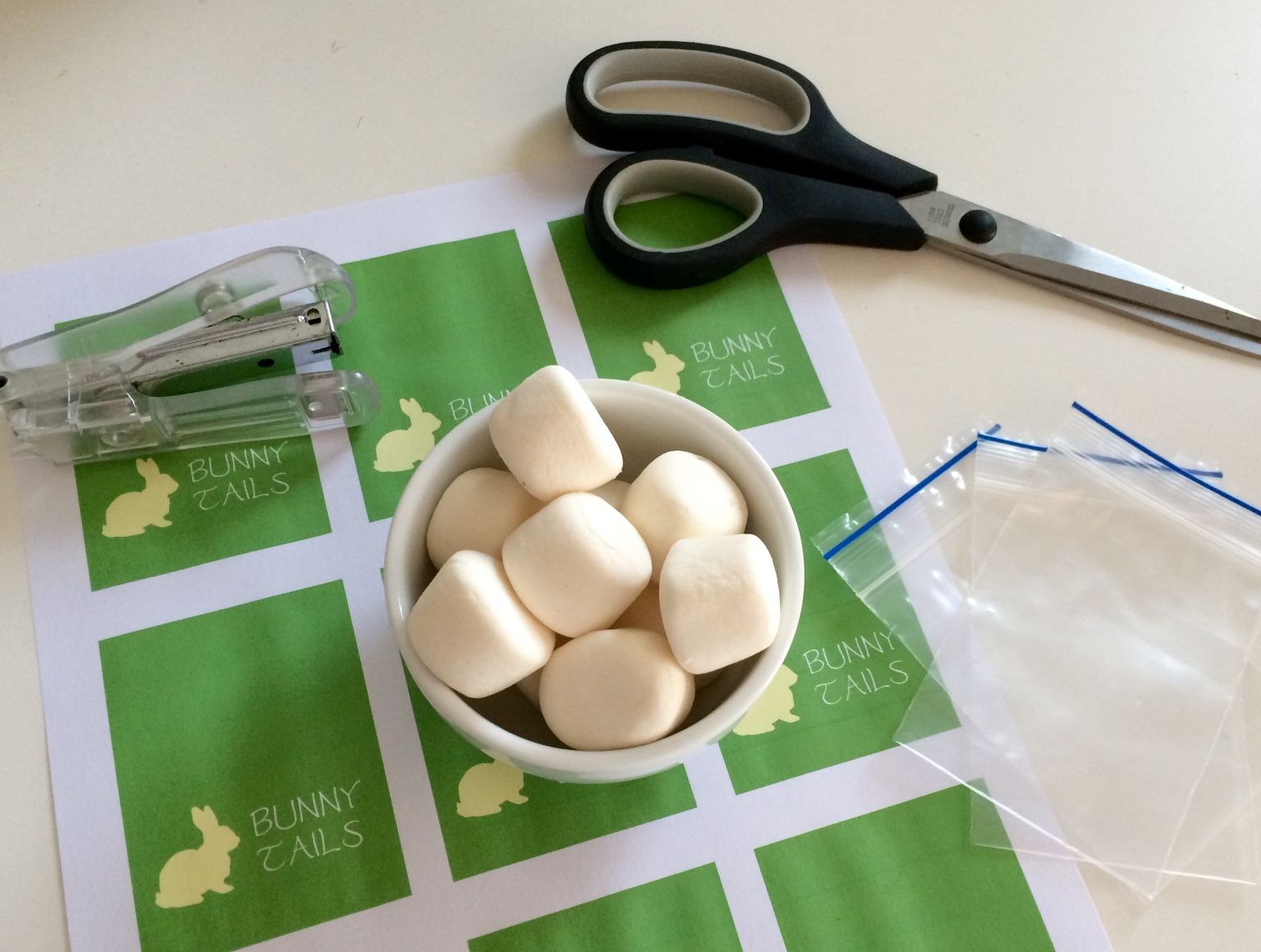 Bunny Tails (With Free Printable) - School Mum