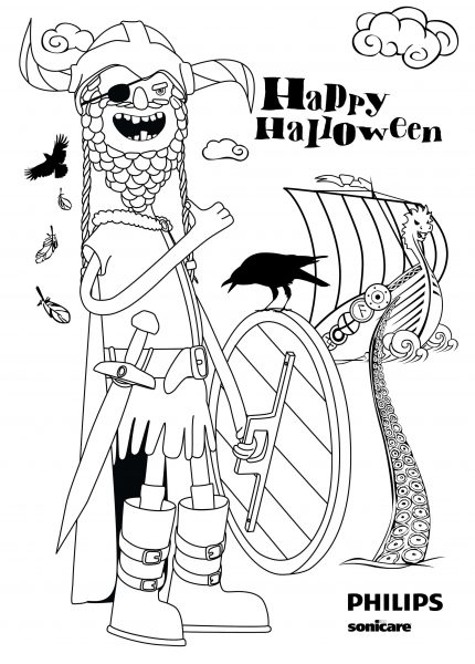 colouring_page_bjorn - School Mum