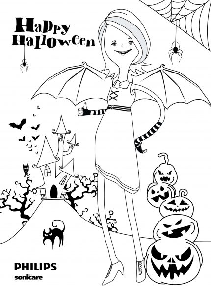 colouring_page_vicky - School Mum